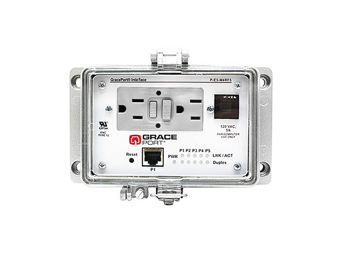 P-E5-M4RF5 | Ethernet Panel Interface Connector – Grace Technologies, Inc.