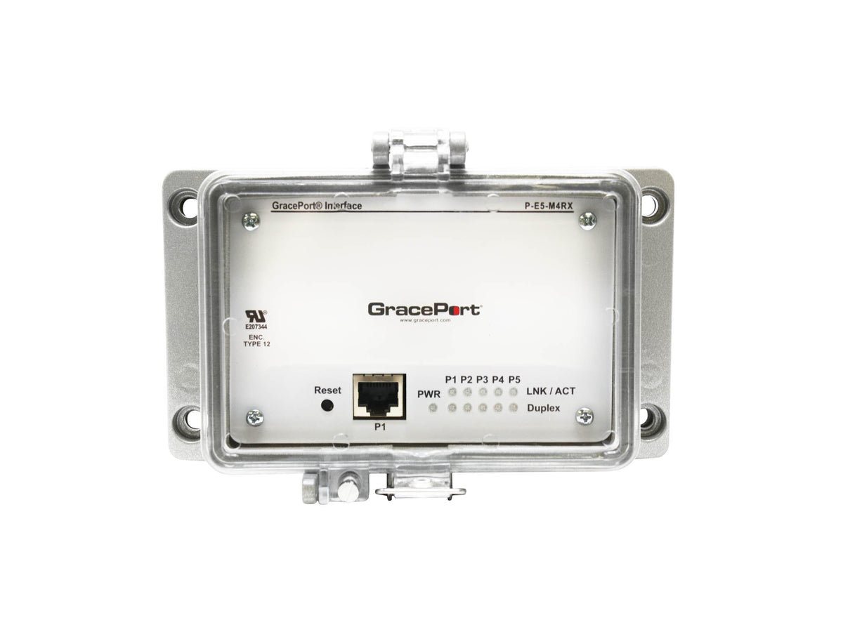 P-E5-M4RX | Ethernet Panel Interface Connector – Grace Technologies, Inc.