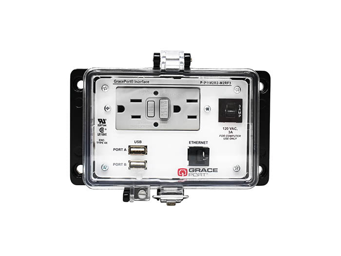 P-P11#2R2-M2RF3 | USB Ethernet Panel Interface Connector – Grace ...